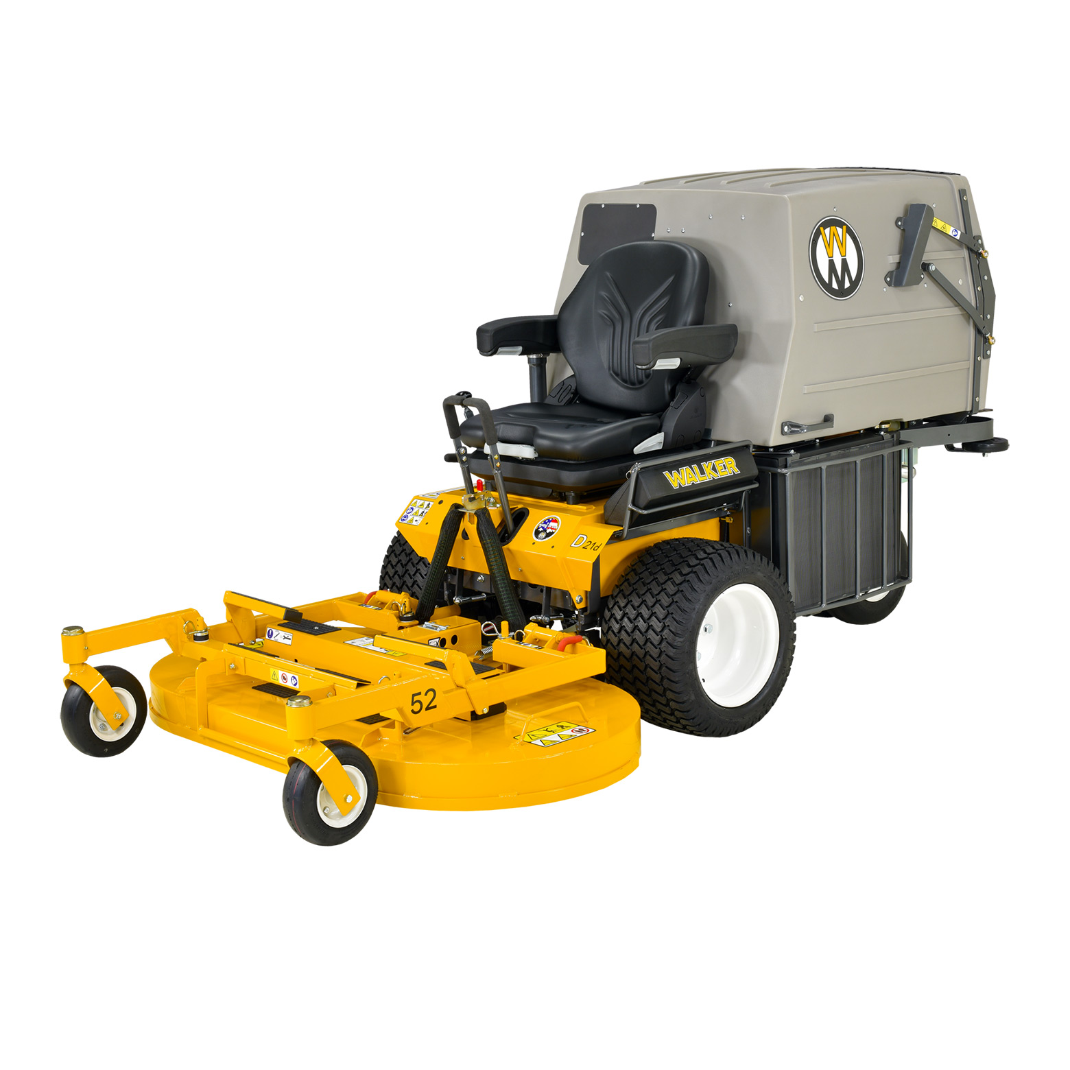 Zero Turn Mowers: WALKER MOWER MD21d